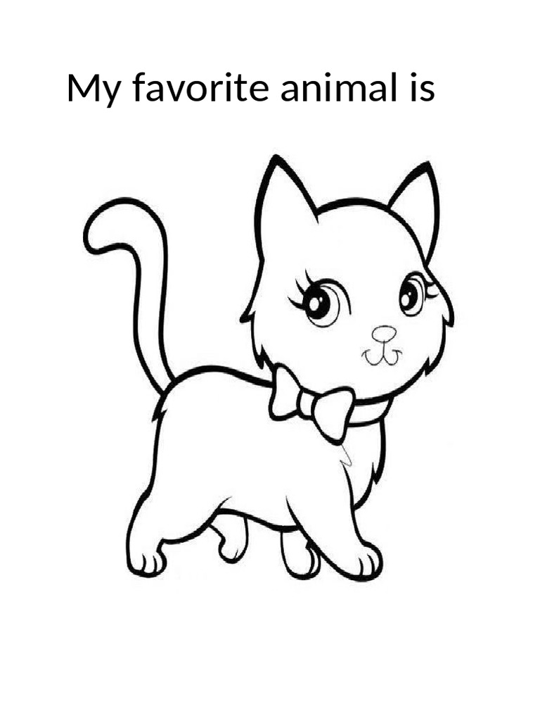 My Favorite Animal Is | PDF