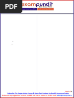 Percentage - Aptitude Questions and Answers | PDF
