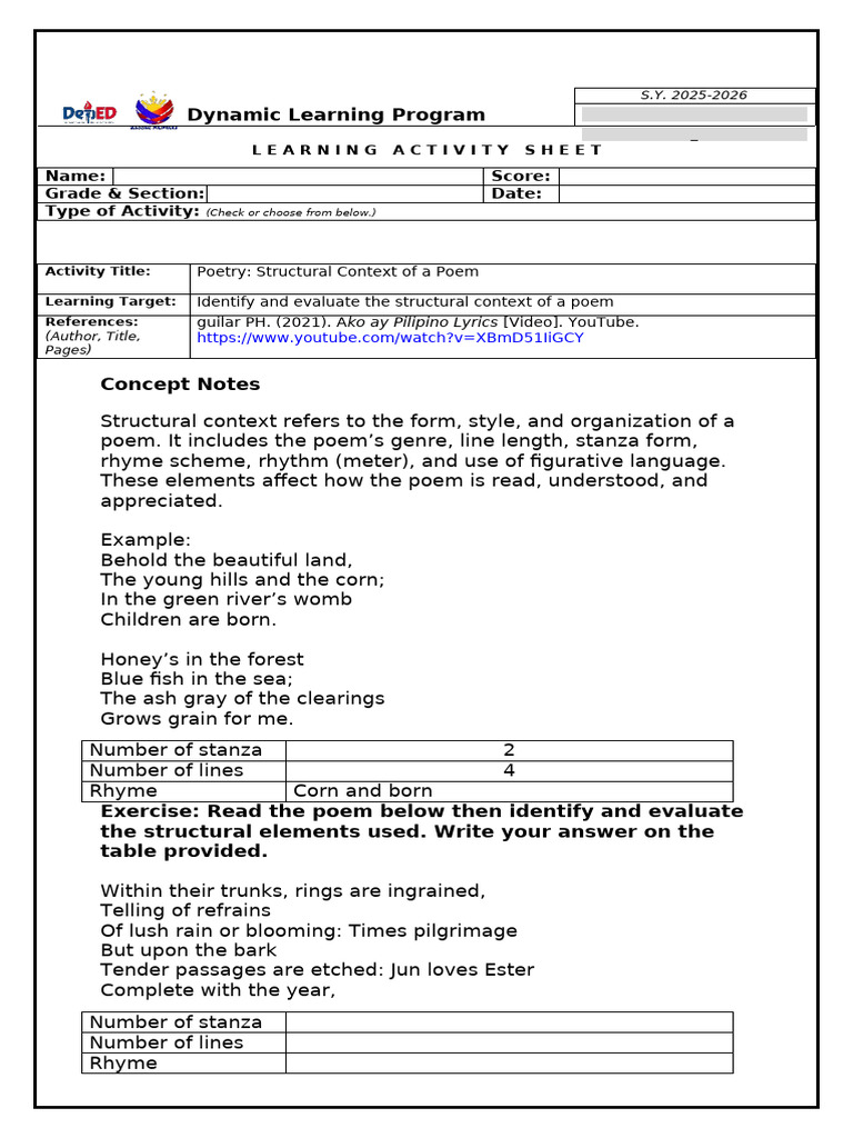 Auxtero Sheryl Las English 7 | PDF