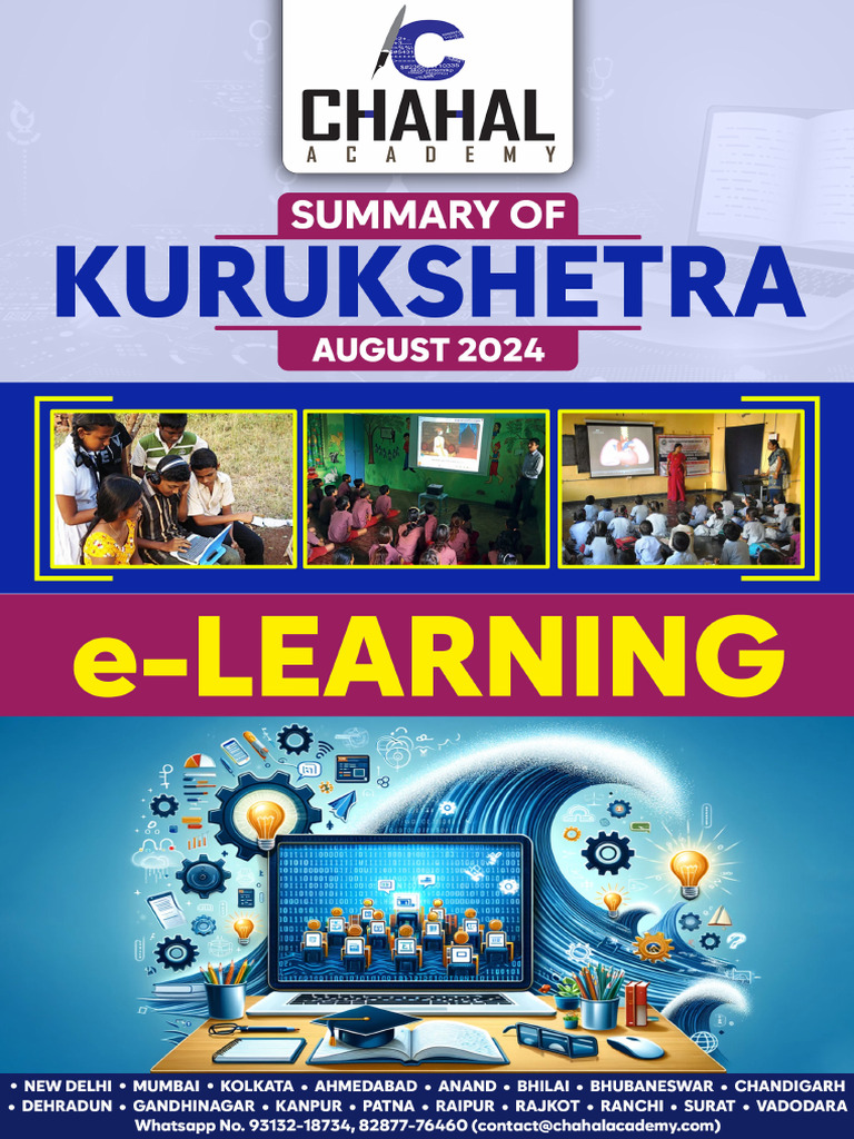 Kurukshetra Aug 2024 Magazine | PDF | Educational Technology ...
