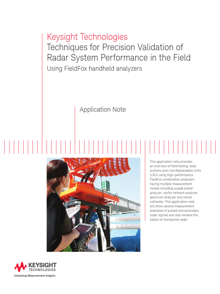 Radar System Performance Validation Techniques | PDF | Radar | Radio ...