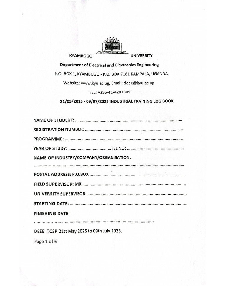Log Book-1 | PDF