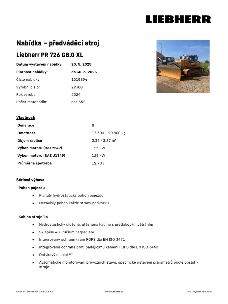 Liebherr PR 726 - 28 | PDF