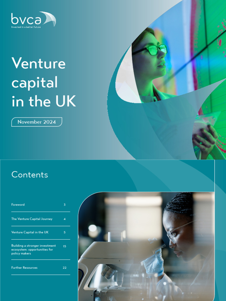 BVCA 2024 UK Venture Capital Report | PDF | Venture Capital | Corporate ...