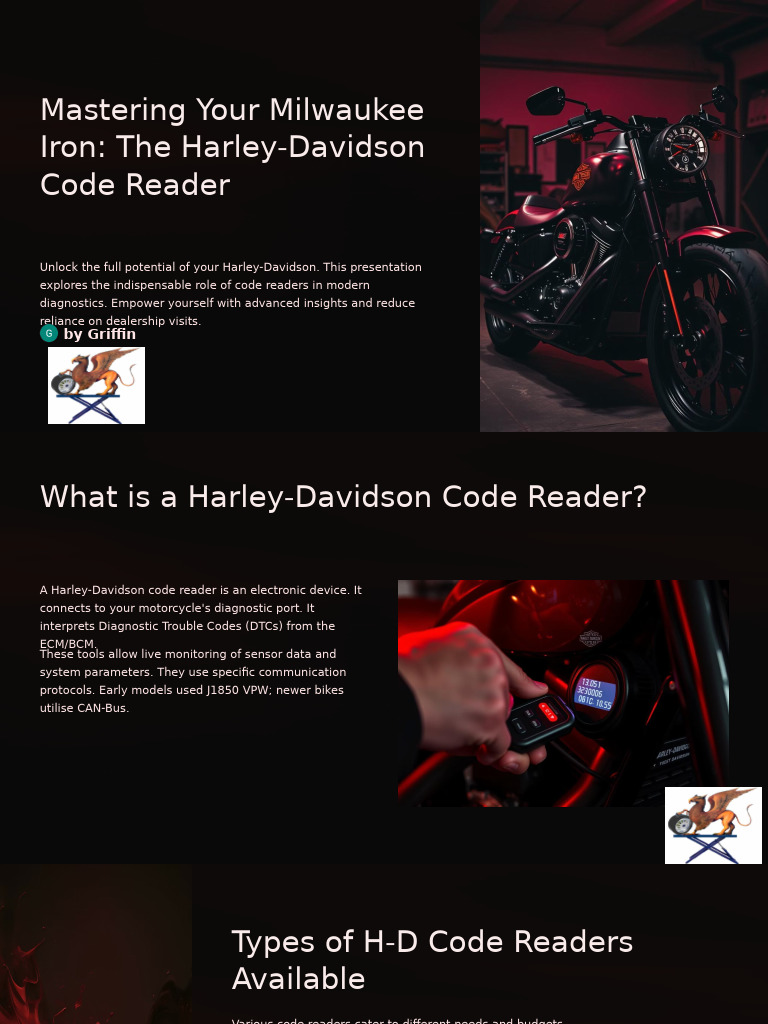 Mastering Your Milwaukee Iron The Harley Davidson Code Reader | PDF ...