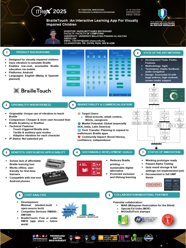 Citrex 2025 Poster A1 CD21051 | PDF | Mobile App | Visual Impairment