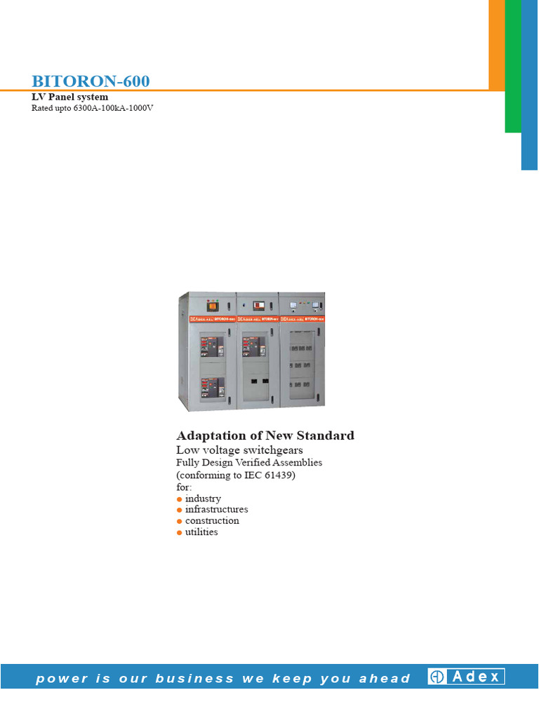 Bitoron 600 | PDF | Manufactured Goods | Power Engineering
