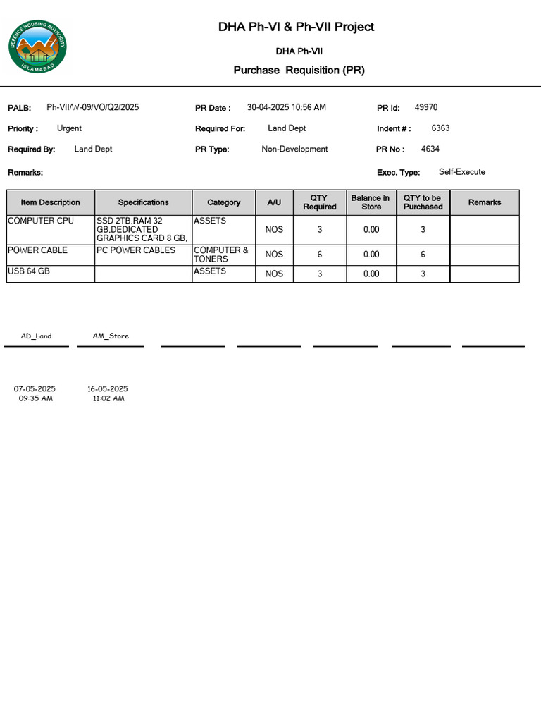 Purchase Requisition Report2 | PDF