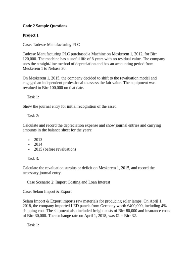 Code 2 Sample Question | PDF | Budget | Business Economics