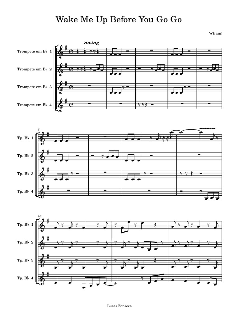 Wake Me Up Before You Go Go | PDF