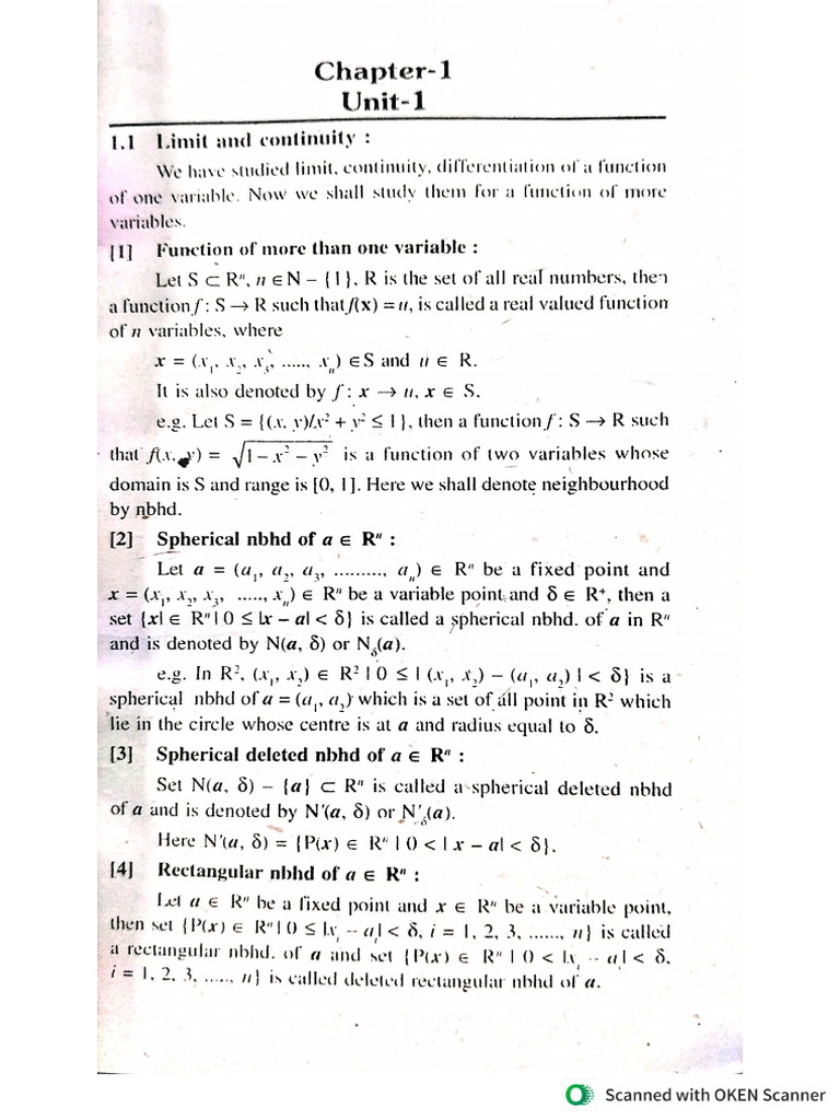 Limit and Continuity | PDF