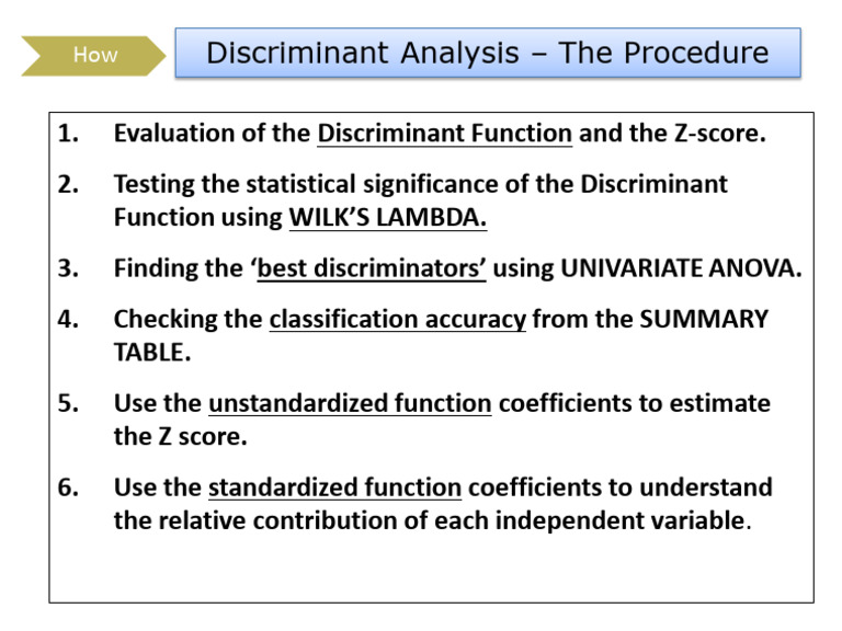 Discriminant Analysis 17 | PDF