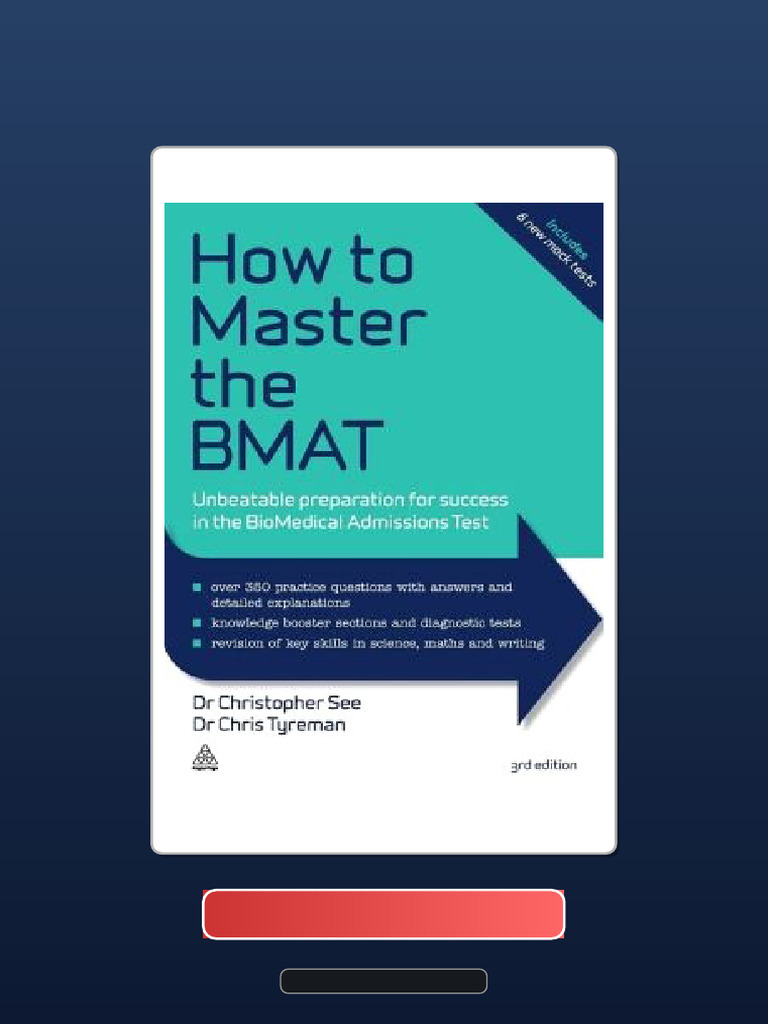 Get How to Master the BMAT Unbeatable Preparation for Success in the ...