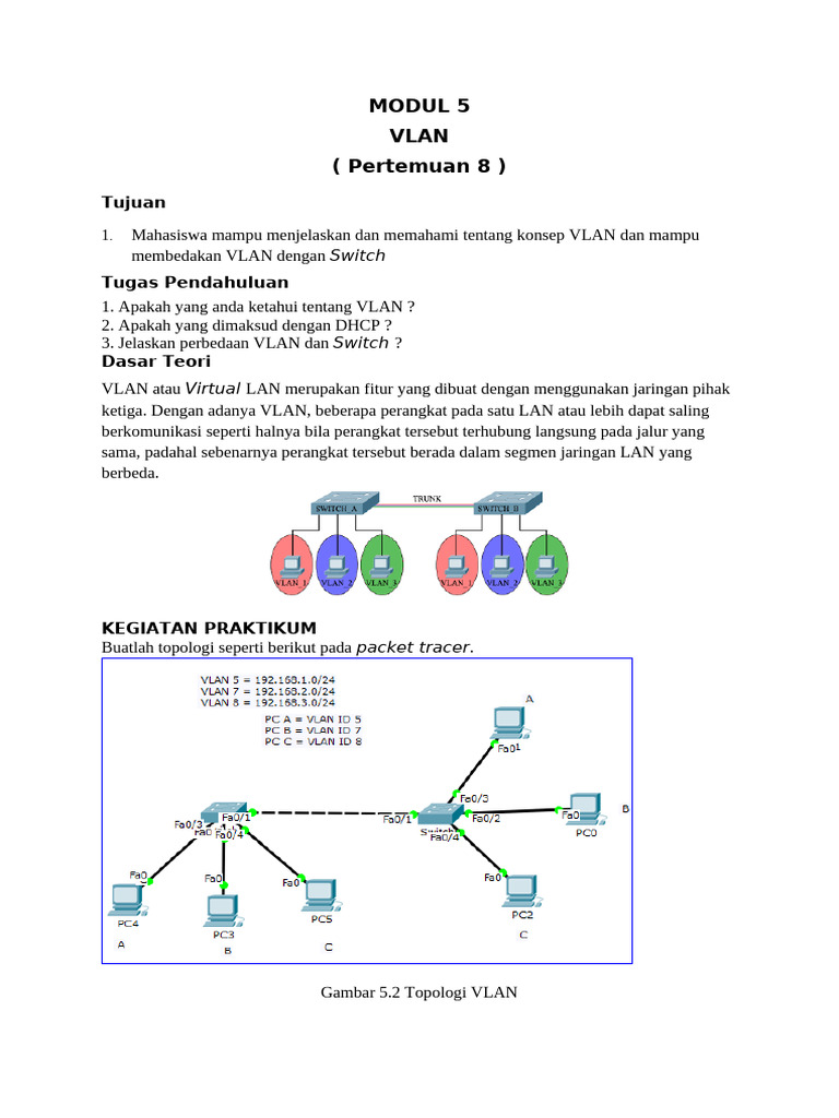 Tugas VLAN 2025 | PDF
