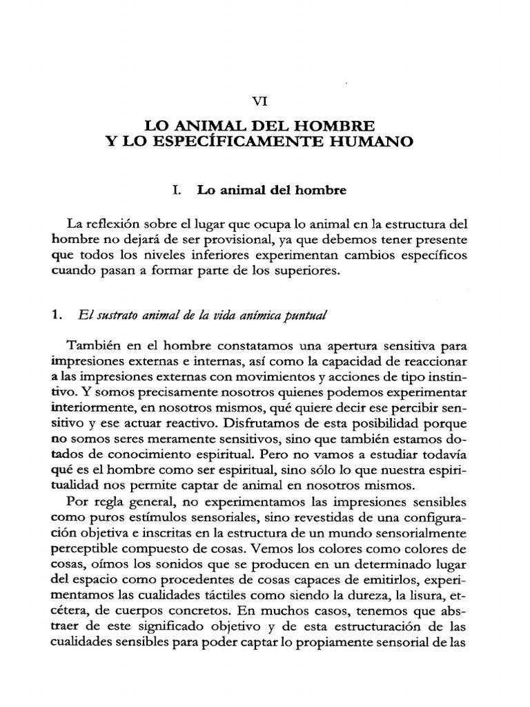 Texto 25 - Stein, Lo Especificamente Humano (La Estructura de La ...