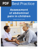 RCH Guidelines: Pediatric Abdominal Pain | PDF | Pain | Constipation