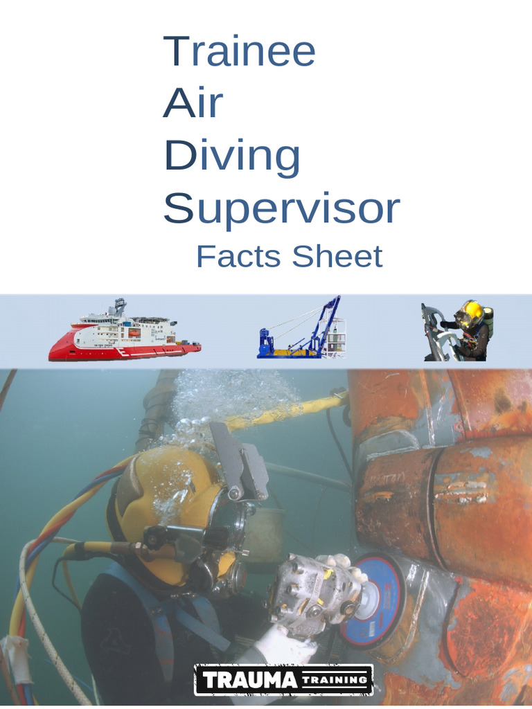 TRcC8r Air Sup Fact Manual | PDF | Underwater Diving