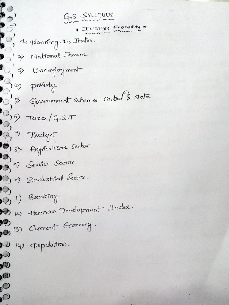 Economy Short Notes | PDF