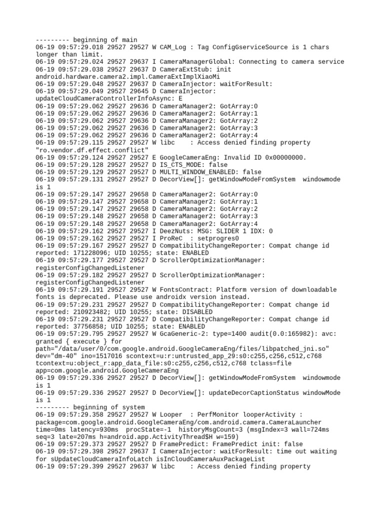 Log Cat 1750301848879 | PDF | Computing | Software