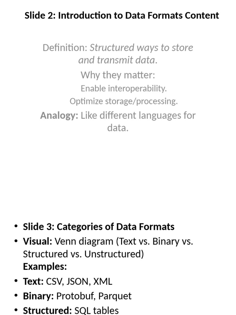Data Formats and Machine Learning Methods | PDF | Regression Analysis ...