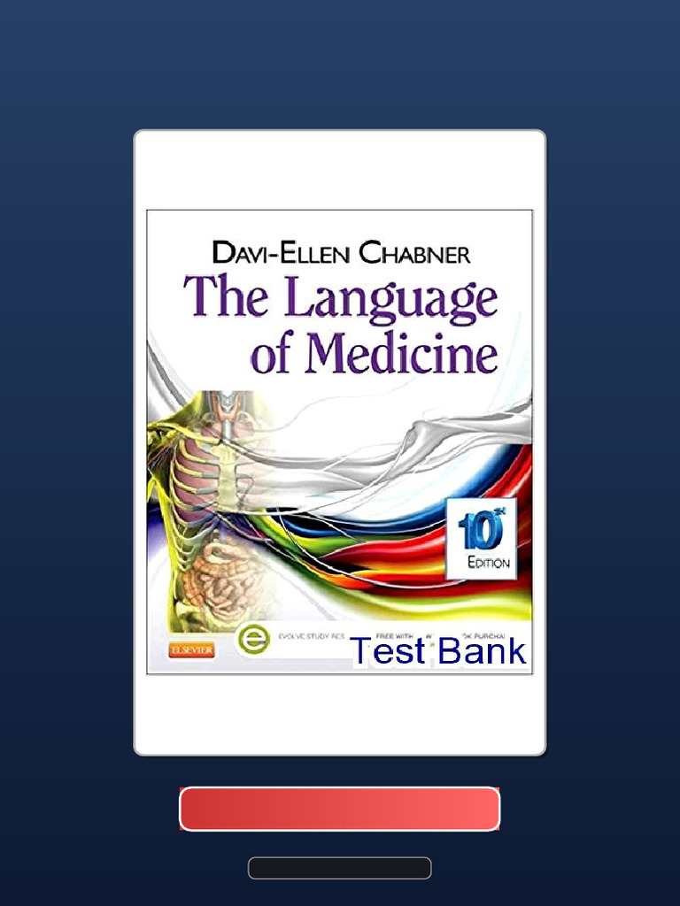 Get Test Bank For Language of Medicine 10th Edition Chabner PDF ...