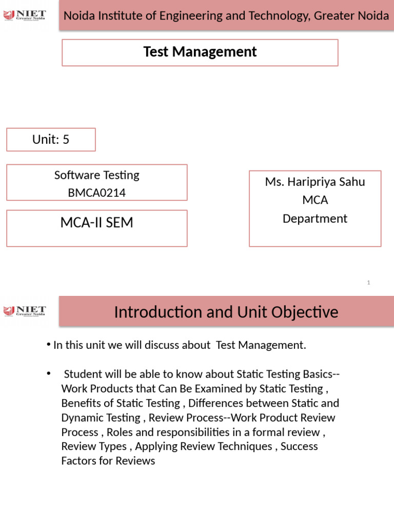 Unit 5 SoftwareTesting | PDF | Software Testing | Use Case