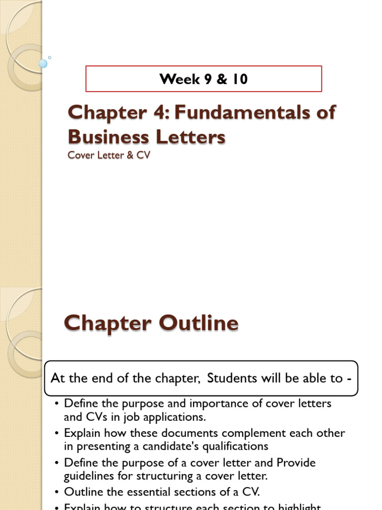 Defining Cover Letters and CVs | PDF | Résumé