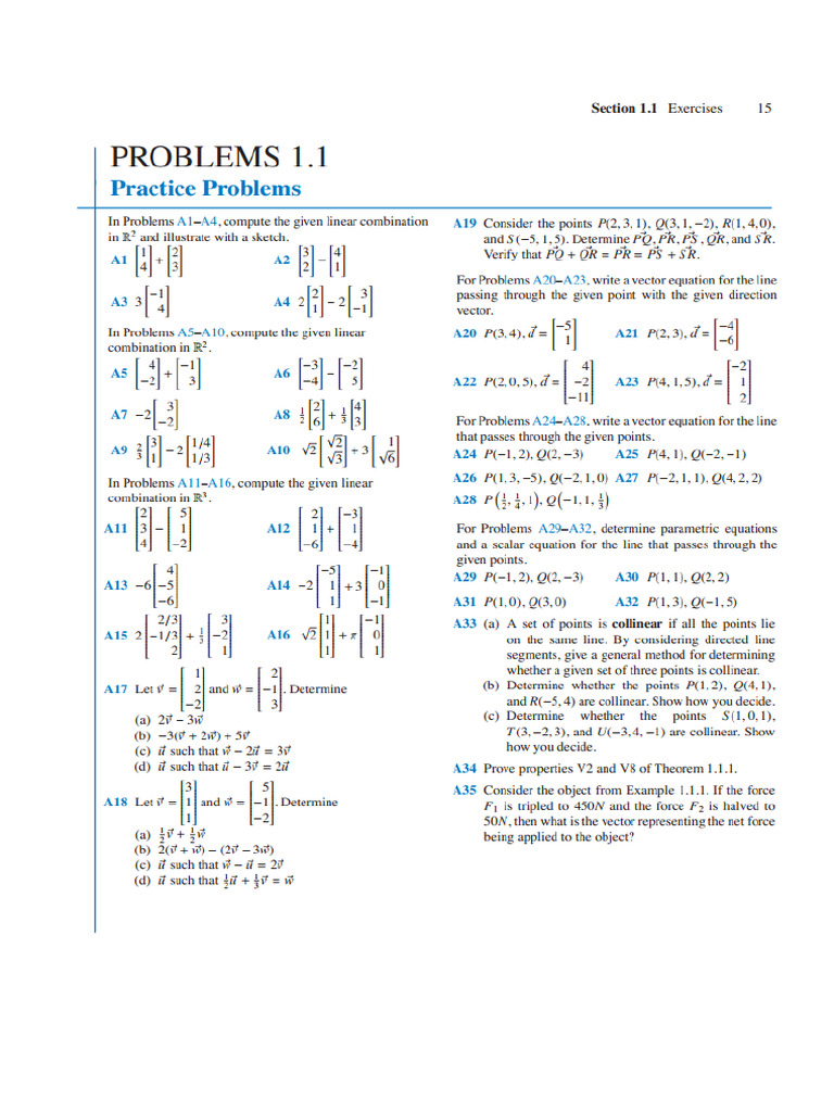 Math Homework Problems | PDF