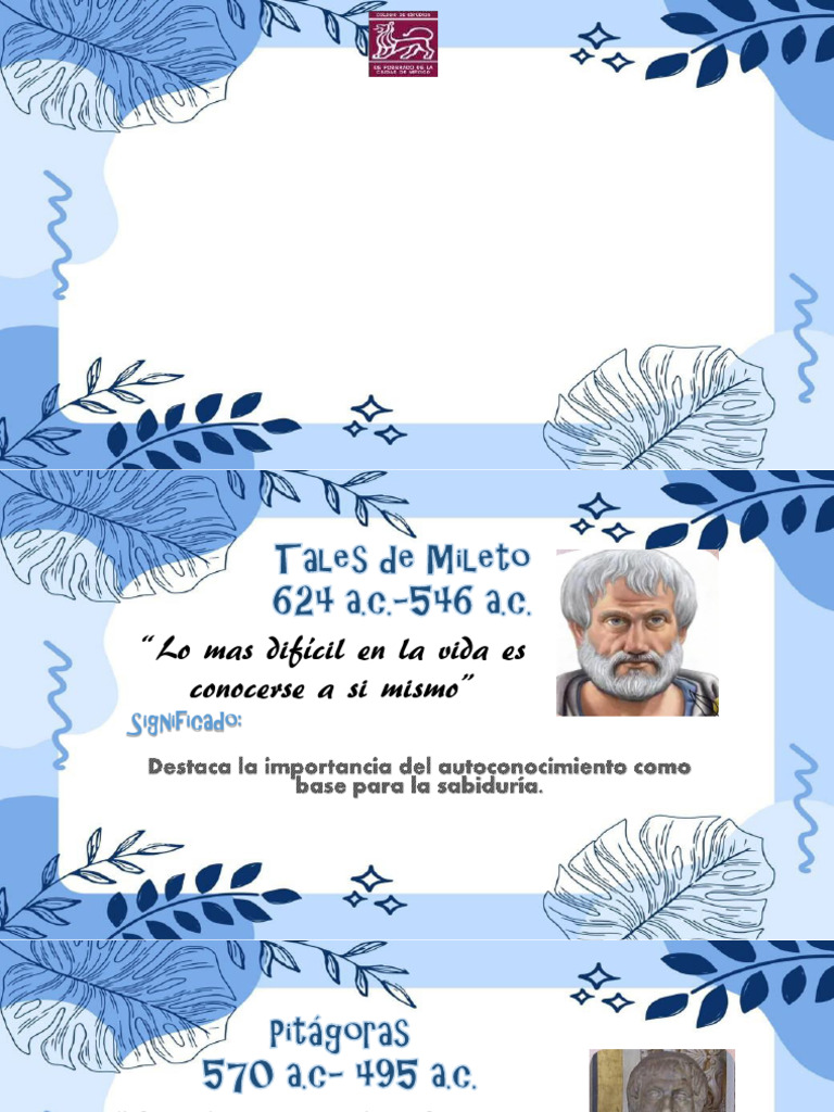 ACV.1 Frases Filosoficas | PDF