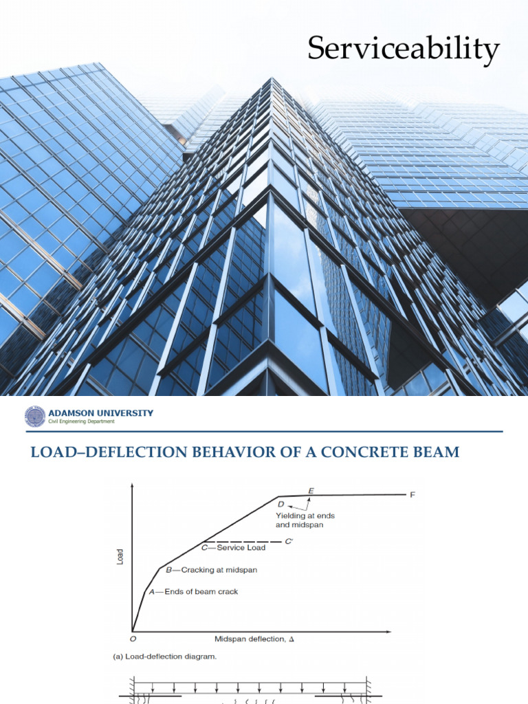 ADU Chapter 4 Serviceability 3 | PDF | Beam (Structure) | Solid Mechanics