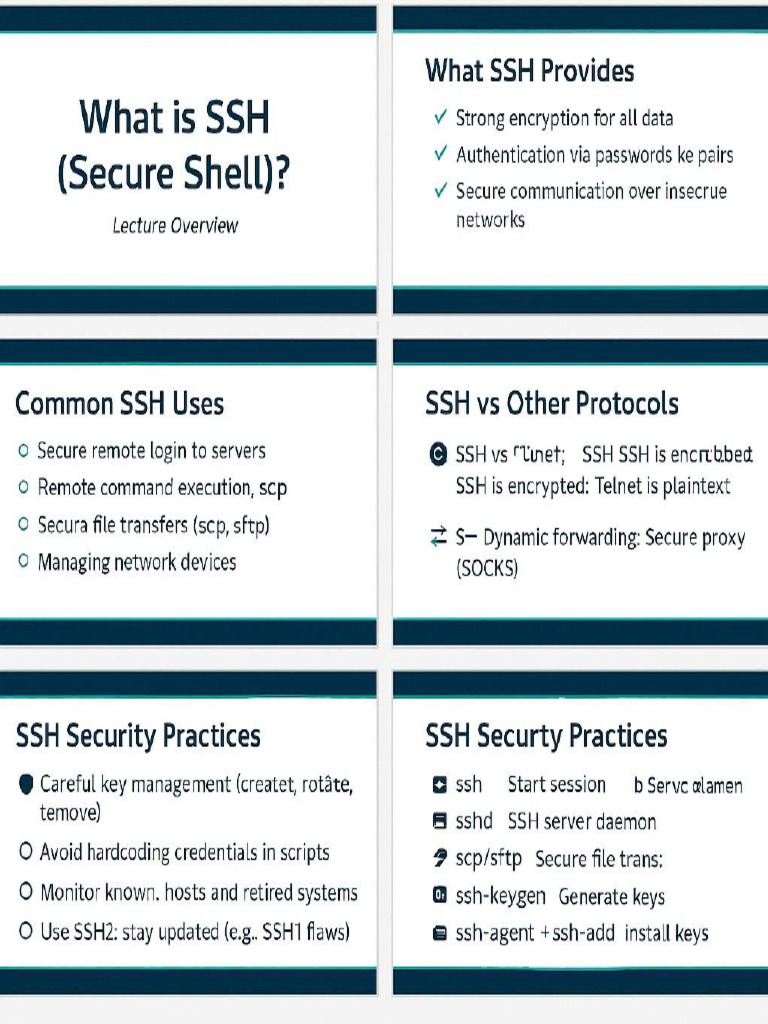 SSH Presentation | PDF