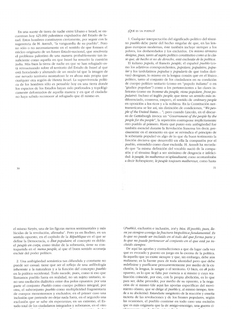 Que Es Un Pueblo | PDF | Ciencias Políticas