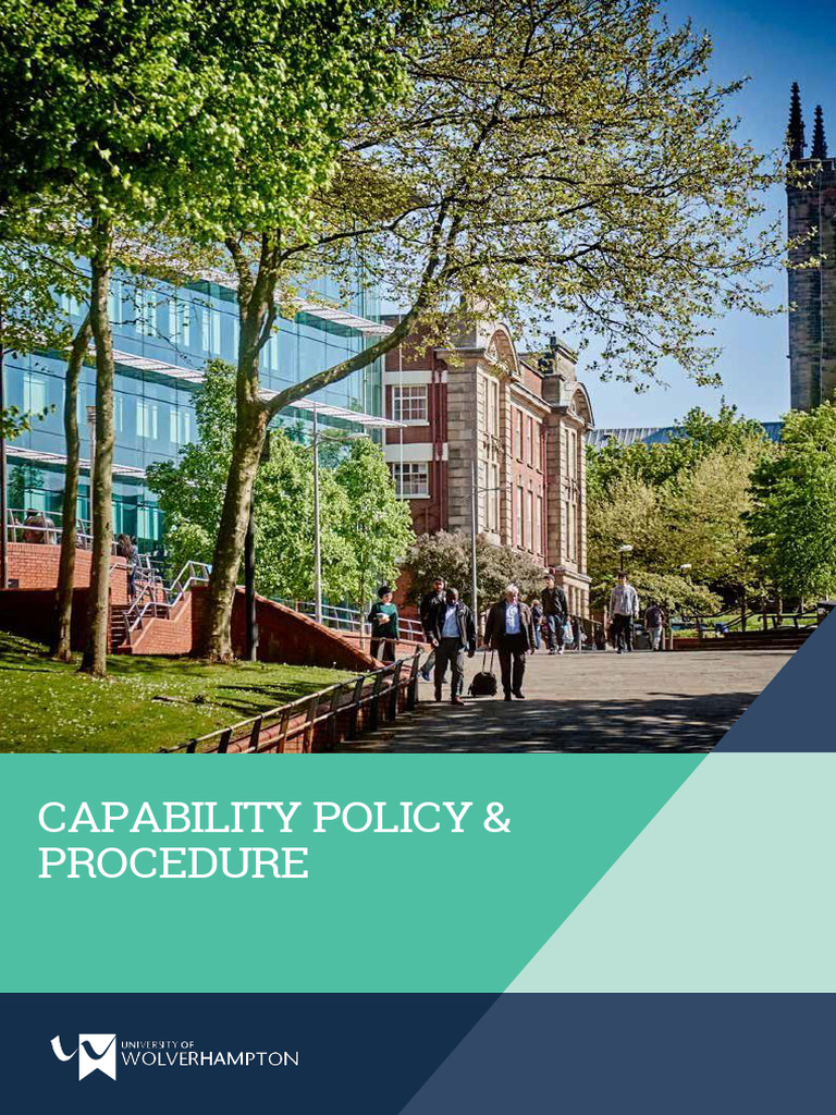 University Capability Policy Overview | PDF | Employment | Performance ...