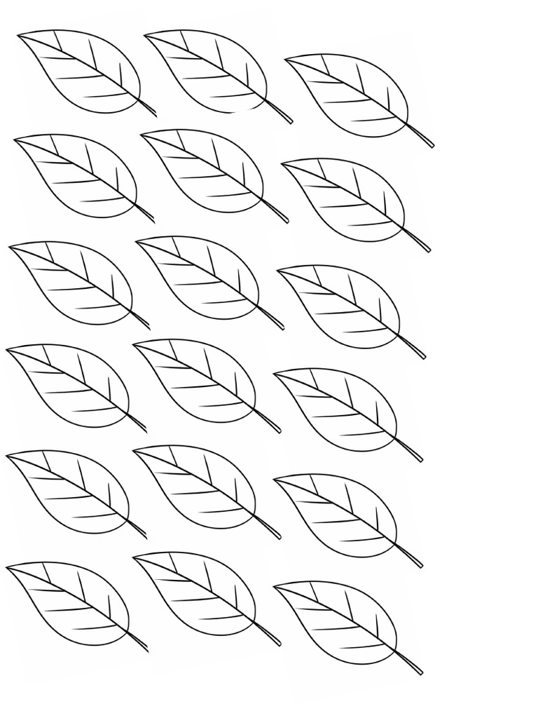 Template Daun | PDF