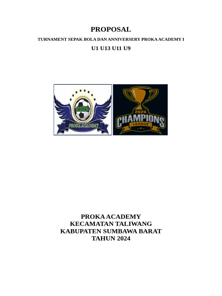 Cover Proposal Pertandingan | PDF