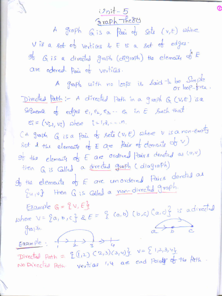 Graph Theory Notes Pdf 0235