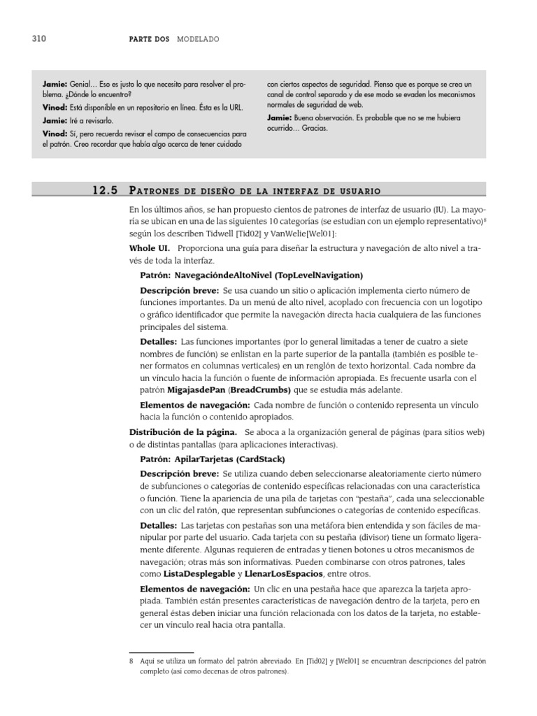 Patrones de Diseño de Interfaz de Usuario | PDF | Aplicación web | Red ...