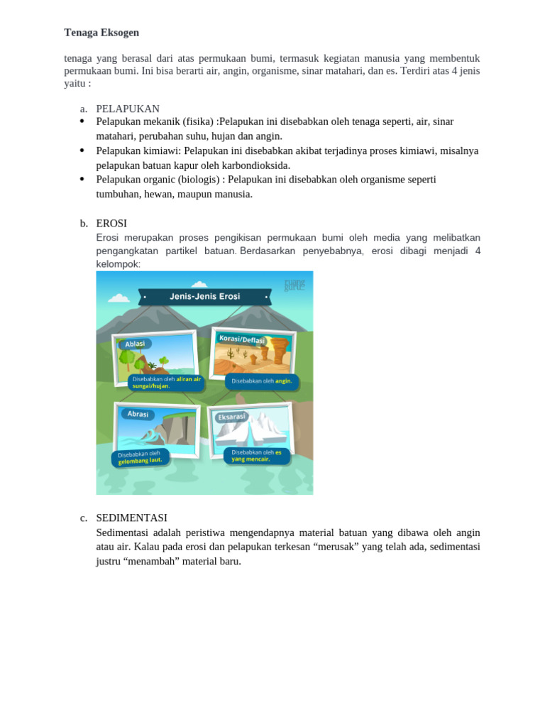 Tenaga Eksogen | PDF