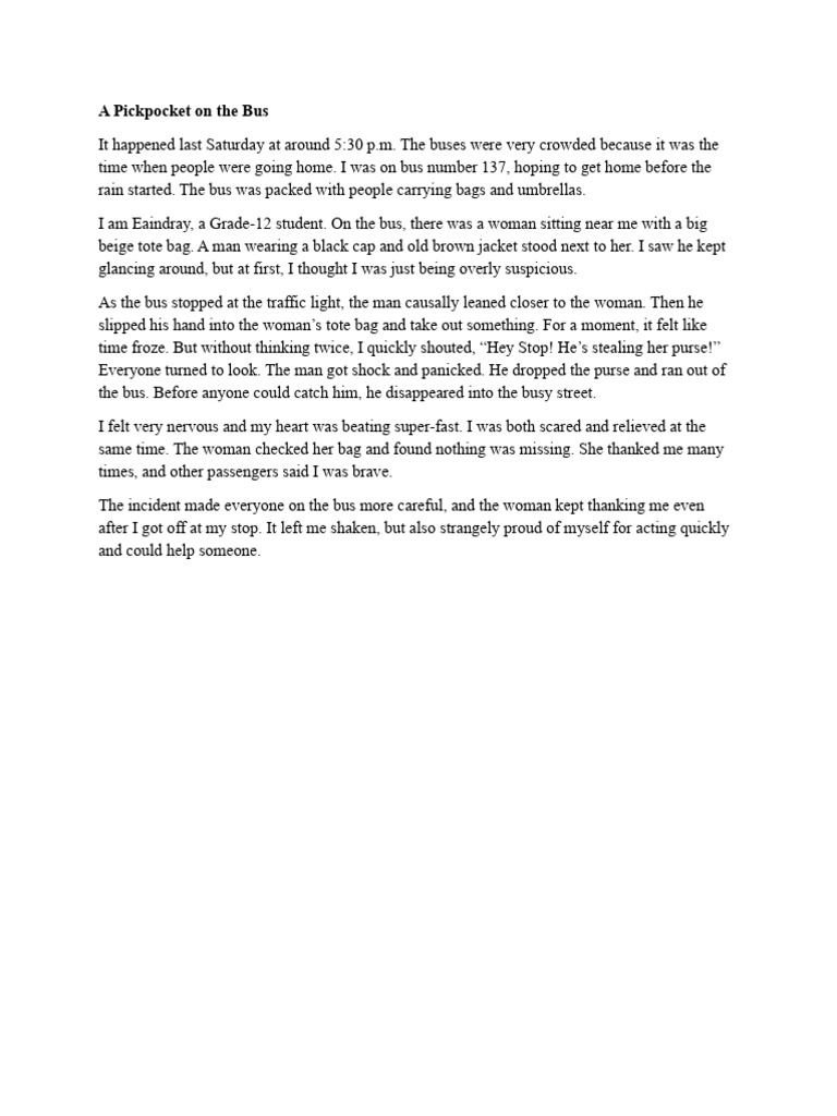 Unit 11 Writing | PDF