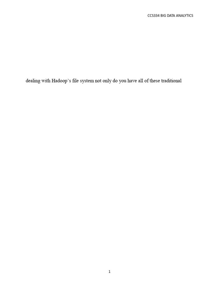 Unit - 3 | PDF | Apache Hadoop | Scalability