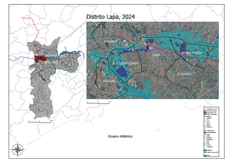Mapa Distrito Lapa 2024 | PDF