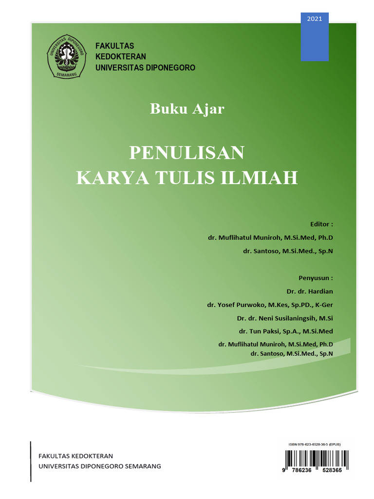E-Book Buku Ajar Penulisan KTI Edisi 2021 | PDF