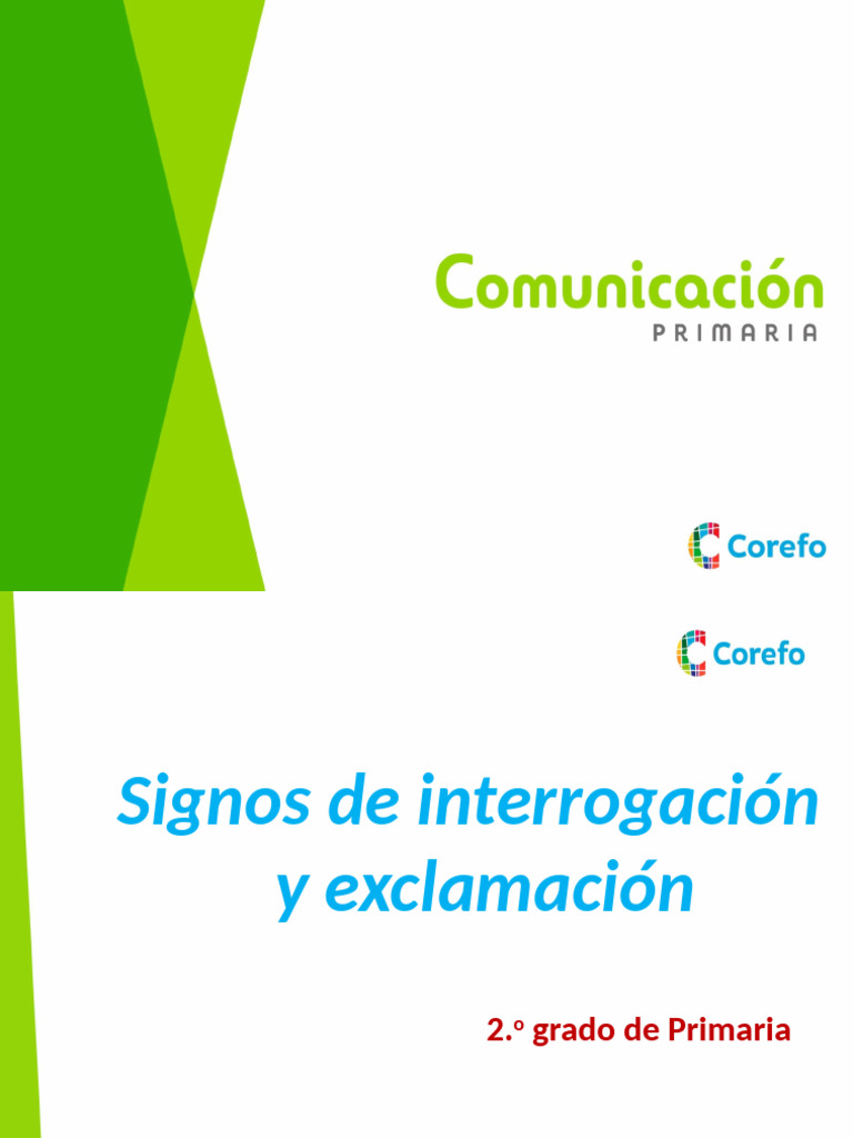 Signos de Interrogación y Exclamación | PDF