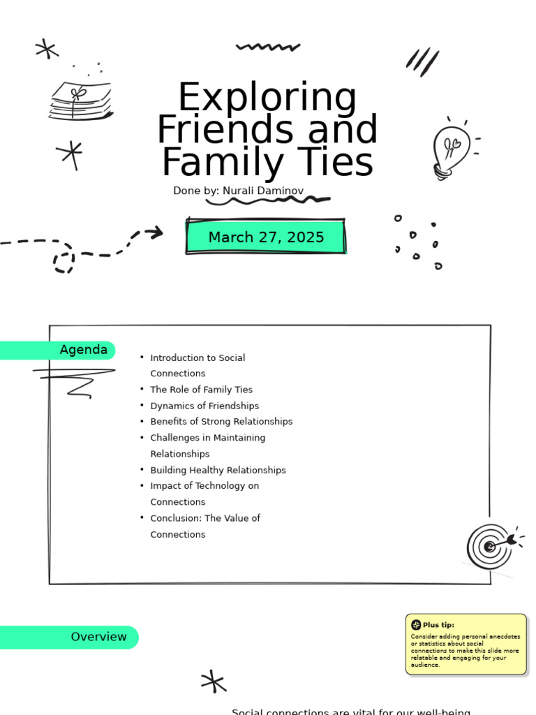 Exploring Friends and Family Tiles. | PDF | Friendship | Psychological ...