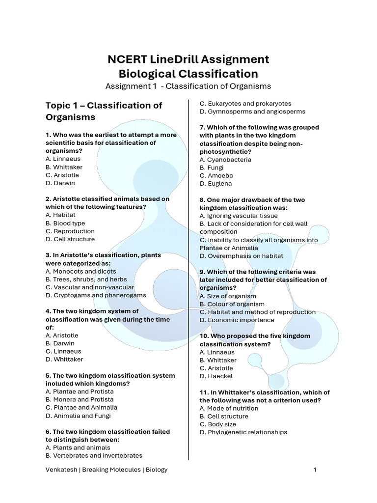 Evolution of Biological Classification | PDF | Biology | Organisms