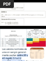 CALCULO DE UREA A PARTIR DE BUN y de BUN A PARTIR DE UREA | PDF