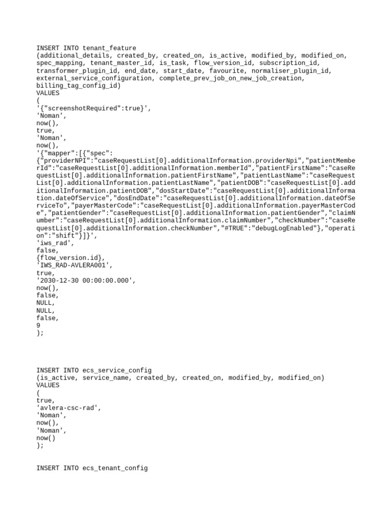 Onboarding AVLERA To Iws - Rad | PDF