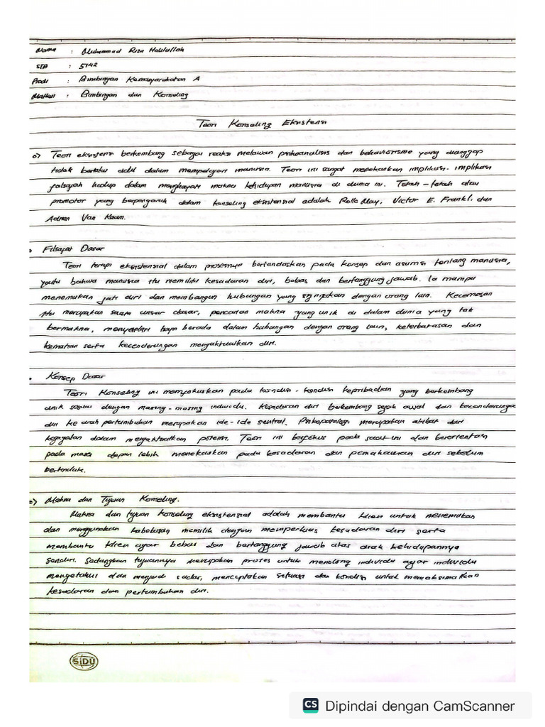 Resume BK II - 5142 - Muhammad Riza Halilull | PDF