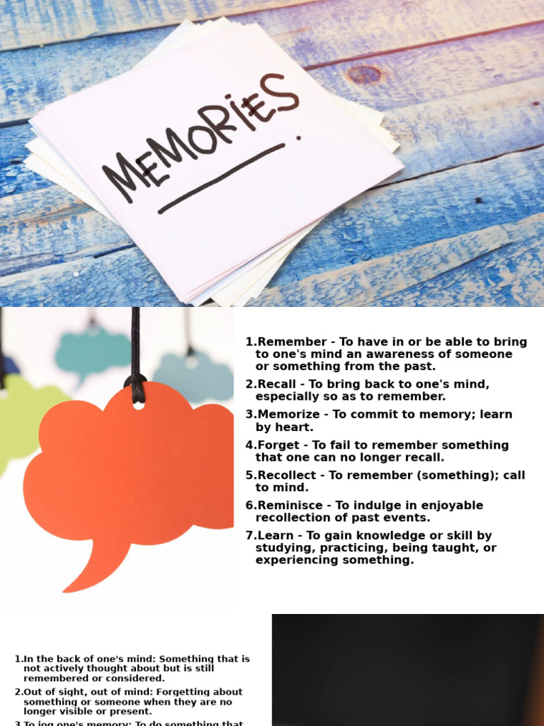 Understanding Memory and Recall | PDF
