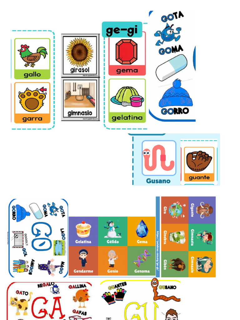 Ga Ge Gi Go | PDF